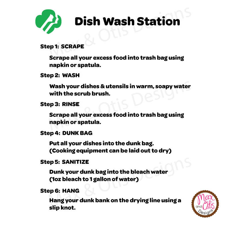 Girl Scout Printable Camp Signs – Max & Otis Designs