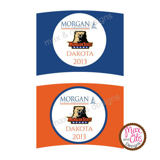 Printable Cupcake Wrappers - Custom Designs – Max & Otis Designs