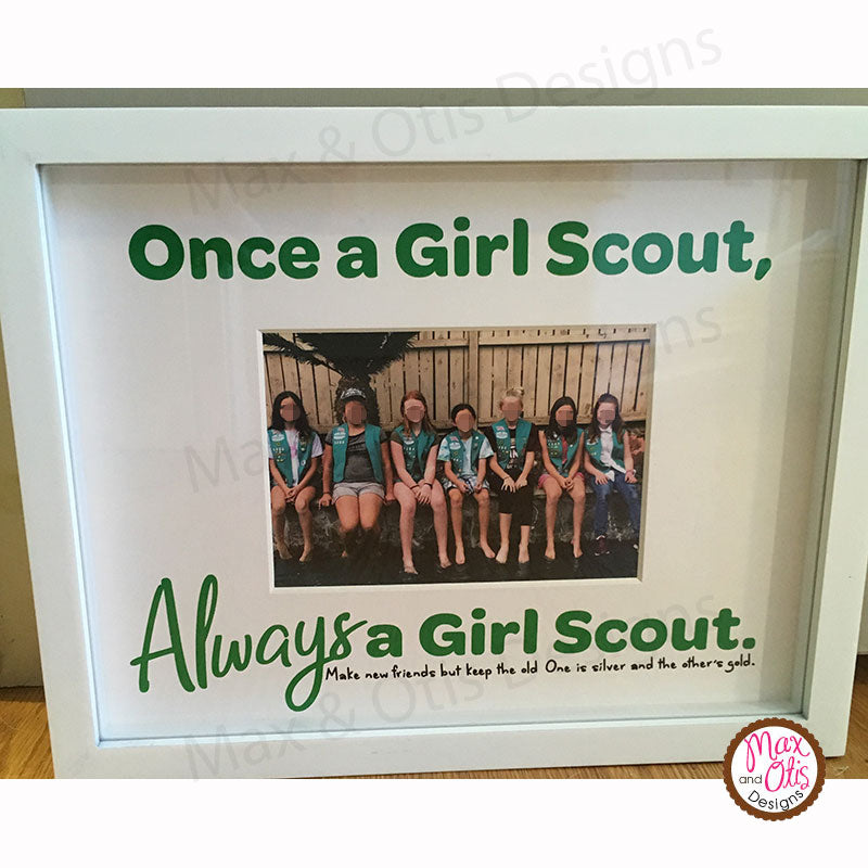 Girl Scout Printable Photo Mat – Max & Otis Designs