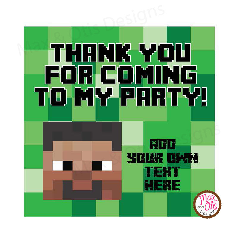 Thank You Letters In Minecraft