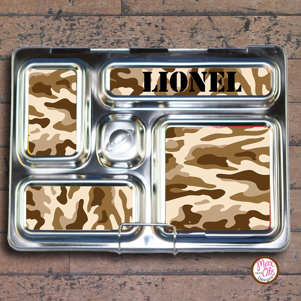 PlanetBox Rover Personalized Magnets - Camouflage (Editable PDF) – Max ...